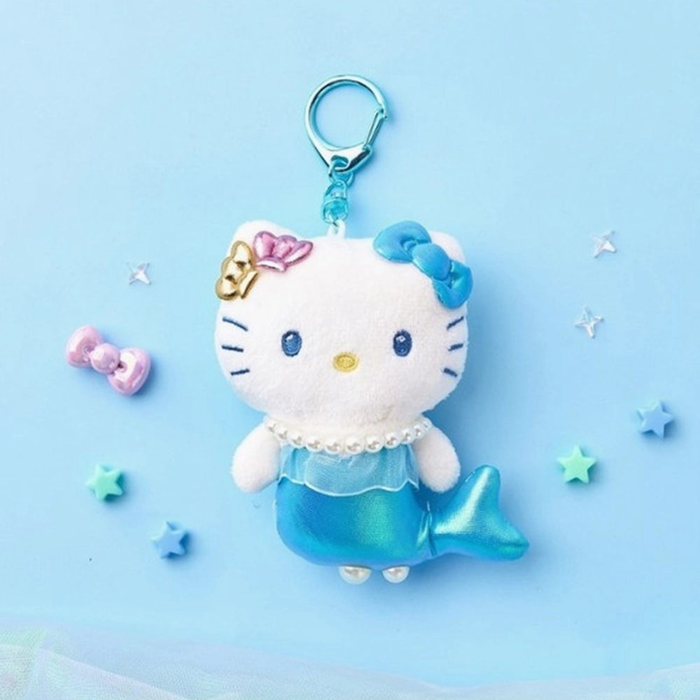 Sanrio Hello Kitty Mermaid Plush Mascot Clip-on Keychain Charm – Hello ...